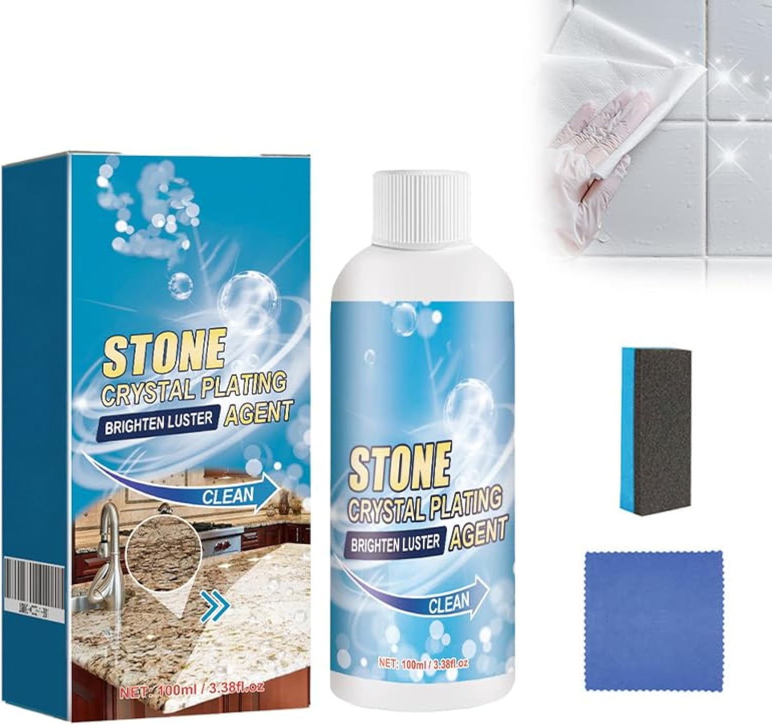 Stone Brighten Crystal-Plating Agent, 2025 New Stone Crystal Plating ...