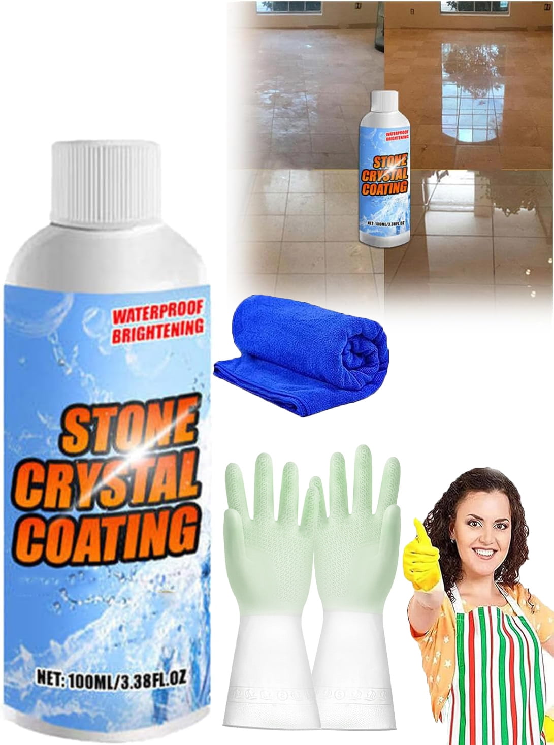 Stone Brighten Crystal-Plating Agent, Stone Crystal Coating,Marble ...