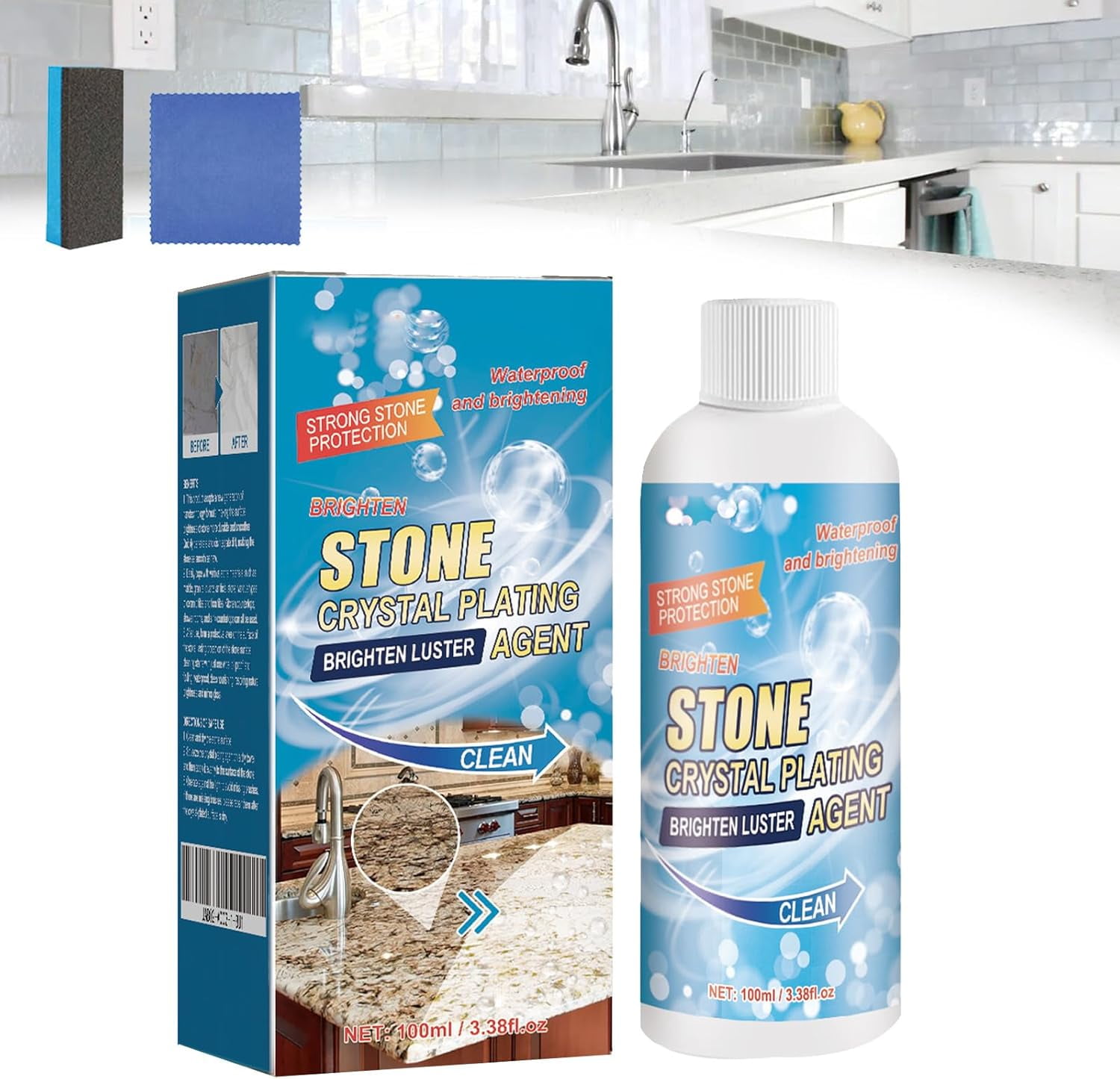 Stone Brighten Crystal-Plating Agent, Stone Crystal Plating Agent ...