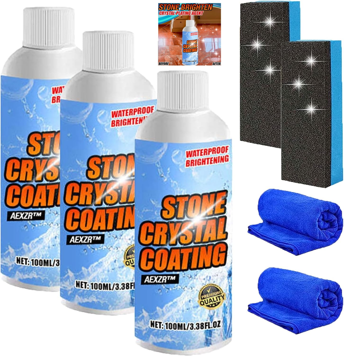 Stone Brighten Crystal-Plating Agent, Stone Crystal Plating Agent ...