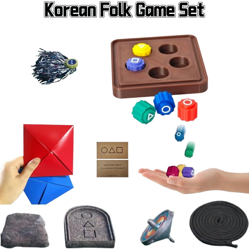 Stone Catching Gonggi Korean Folk Game - Gonggi Korean Game Set, Gong ...