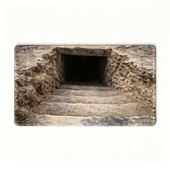 Stone Cave Entrance 3D Floor Mat Creative Visual Illusion Rug - Walmart.com