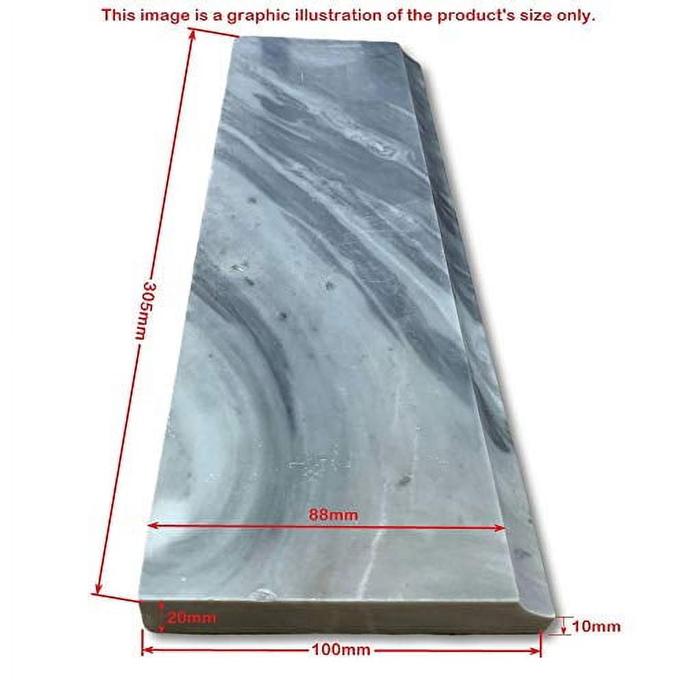 Stone Center Online Bardiglio Gray Marble 4x12 Baseboard Trim Molding ...