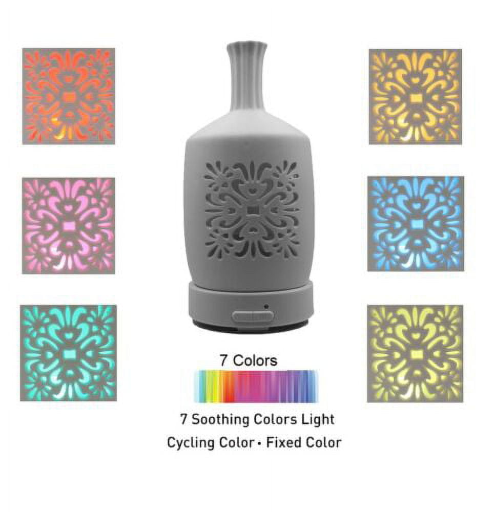Stone Ceramic Diffuser Hand-Crafted Ultrasonic Quiet Essential oil ...