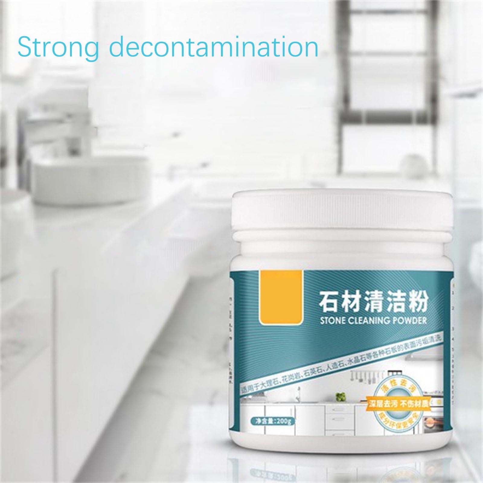Stone Cleaning Powder for Kitchen & Quartz Tile Surfaces - Powerful ...