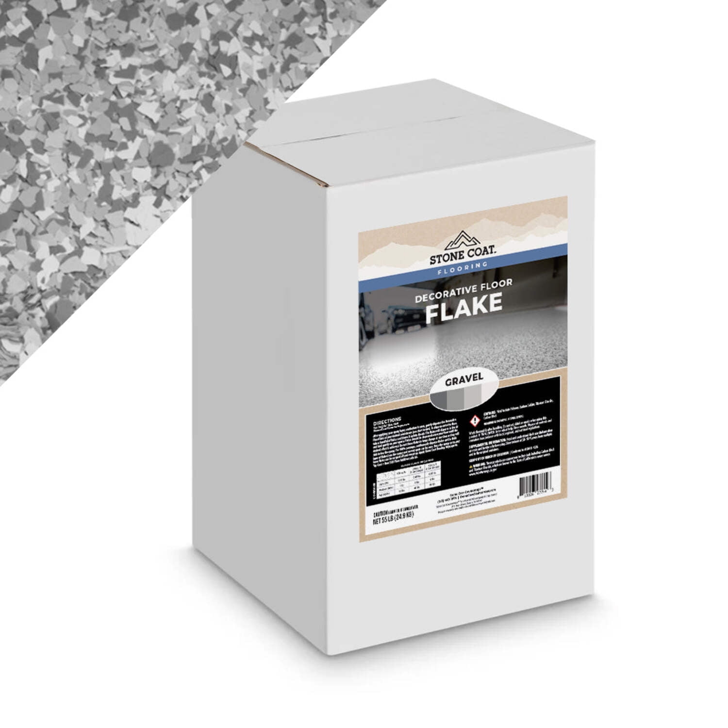 Stone Coat Bag Countertops Floor Flake Industrial Strength Epoxy Flake ...