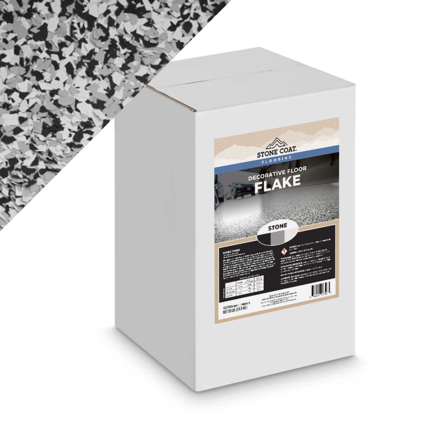 Stone Coat Bag Countertops Floor Flake Industrial Strength Epoxy Flake ...