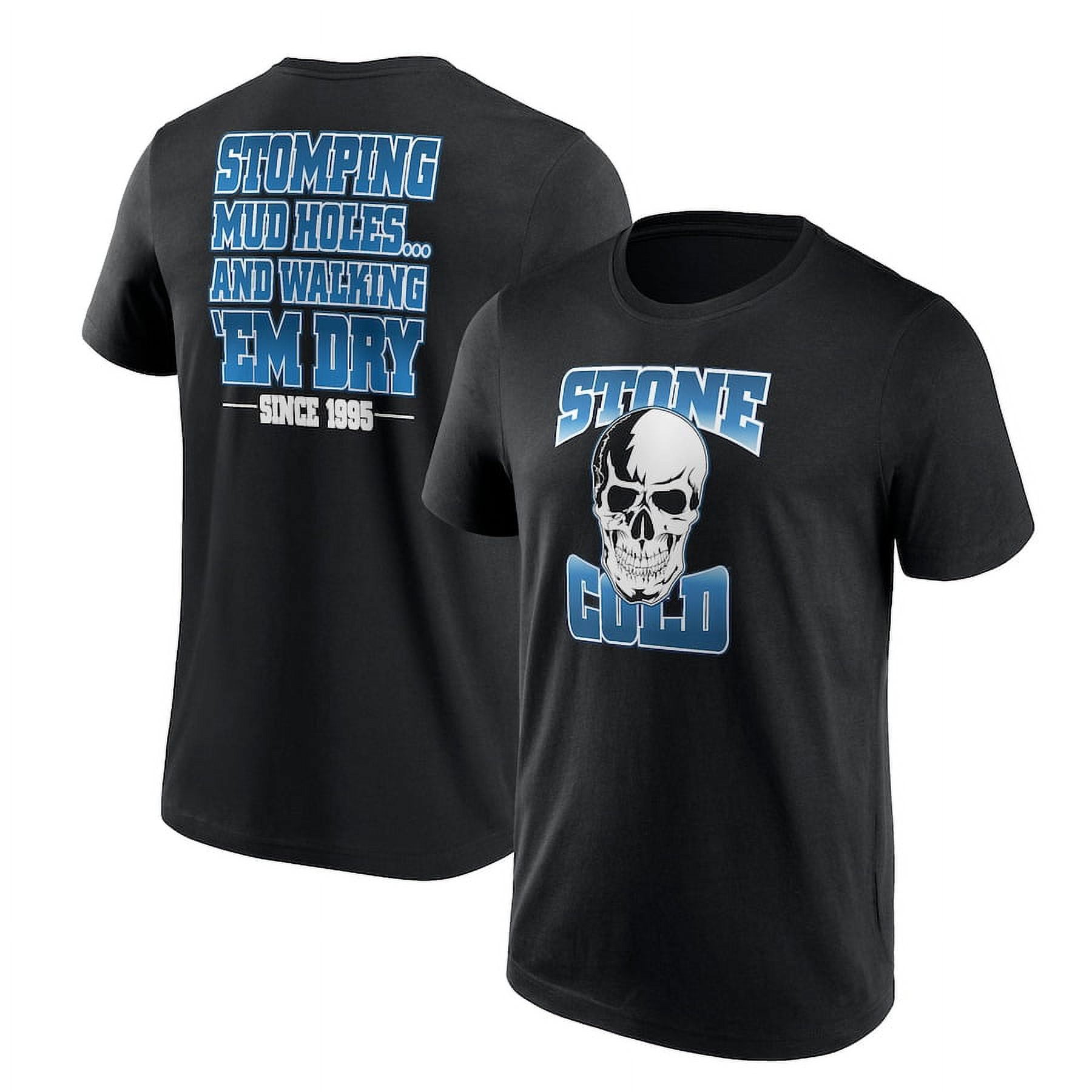 Stone Cold Steve Austin 'Stomping Mudholes T-Shirt - Mens Up to size ...