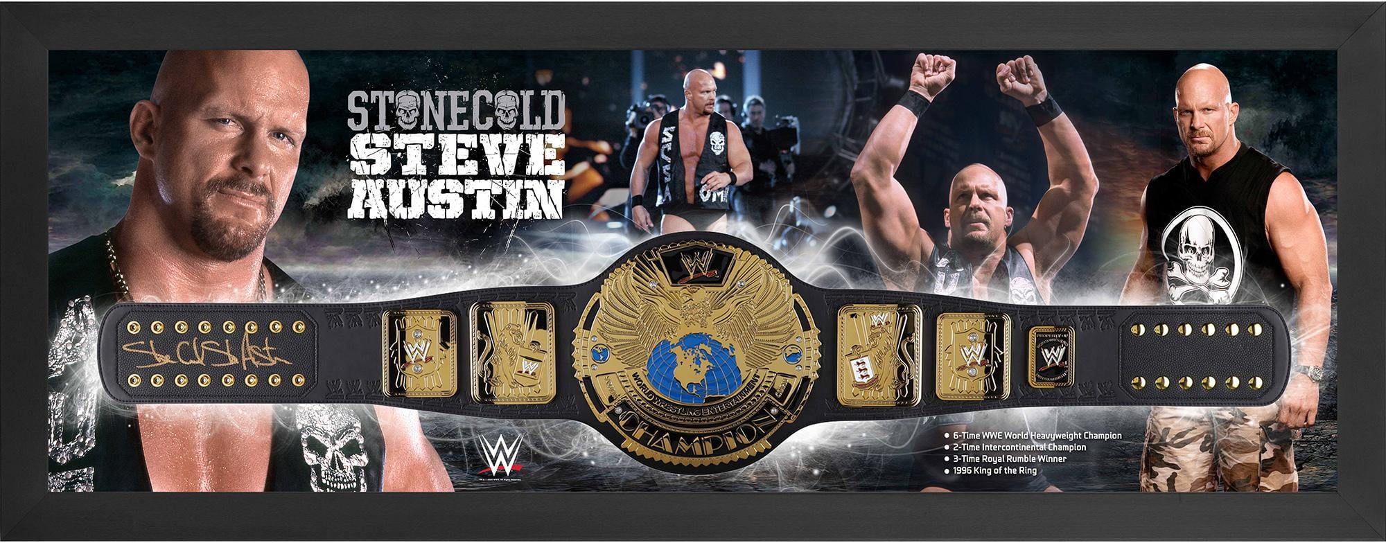 Stone Cold" Steve Austin WWE Framed Autographed Attitude Era Big Eagle ...
