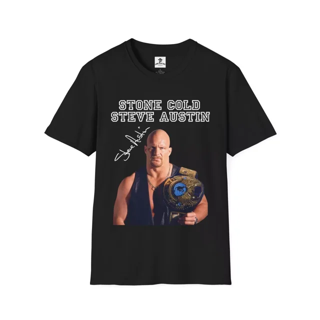 Stone Cold Steve Austin Wwe T-shirt. Available In Multiple Colors ...
