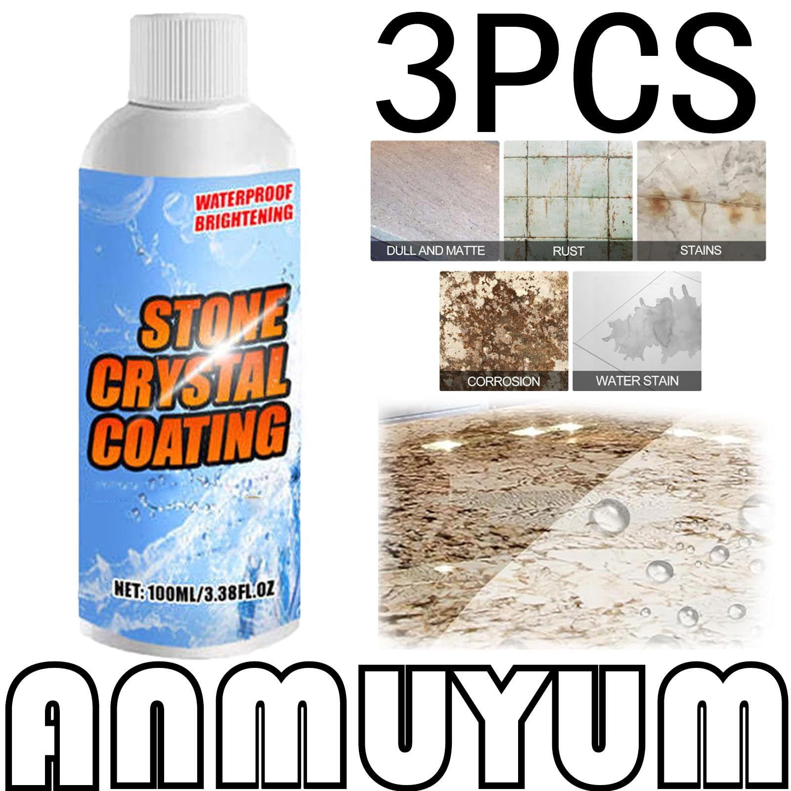 Stone Crystal Coating,Stone Crystal Plating Agent,Stone Brighten ...