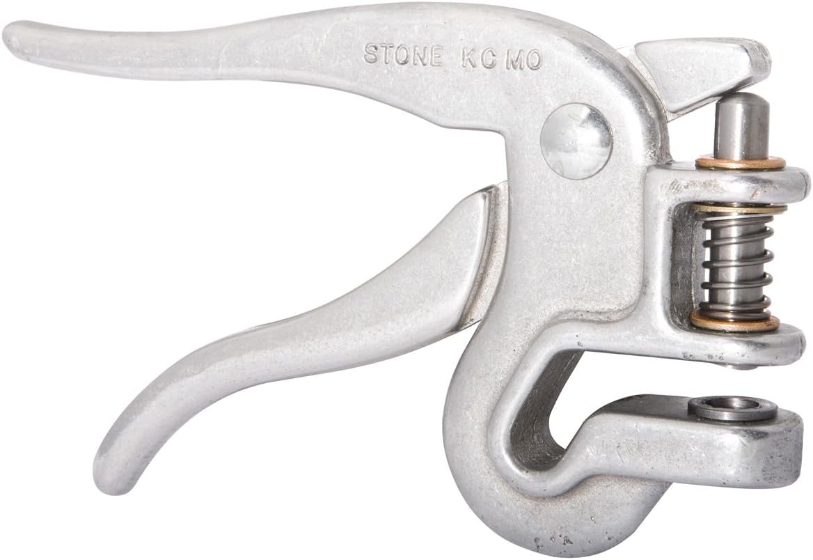 Stone Ear Punch 1/4" Round Identification Ear Tags Cattle Cows Pigs ...