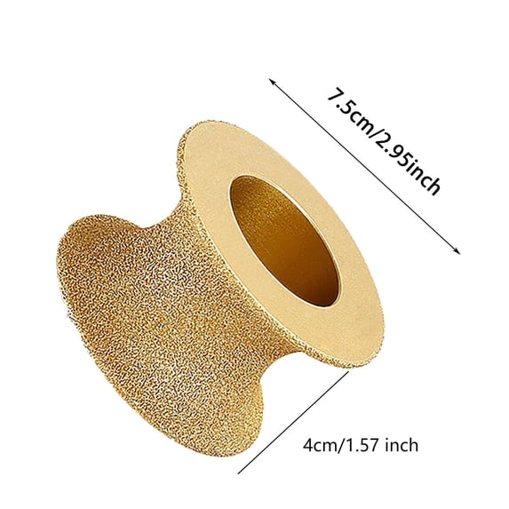 Stone Edge Wheel for Tile Grinding and Beveling with Angle Grinder Tool ...