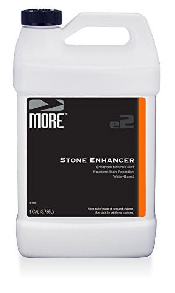 MORE Stone Enhancer & Sealer | 2-in-1 Formula for Indoor & Outdoor ...