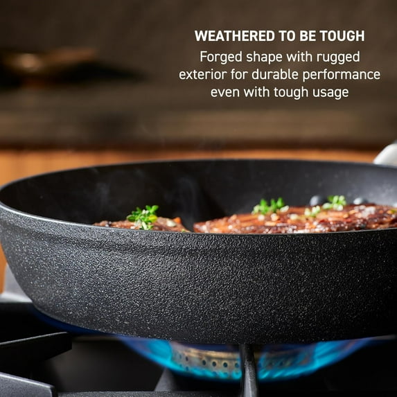 Stone Force Platinum Non Stick Fry Pan 12 Inch, Oven Broiler Safe 400°F ...