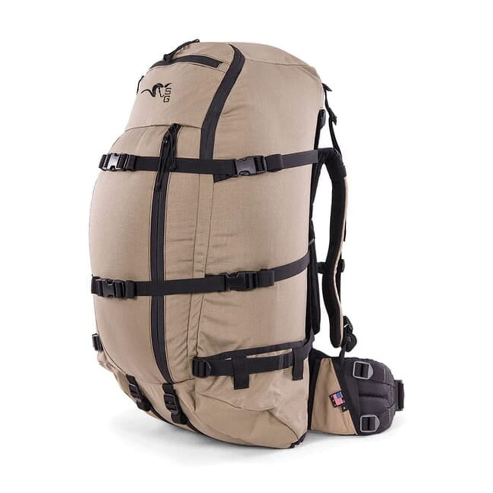 Stone Glacier Col 4800 Backpack with Krux Frame, 4800 Cubic Inches, Tan ...