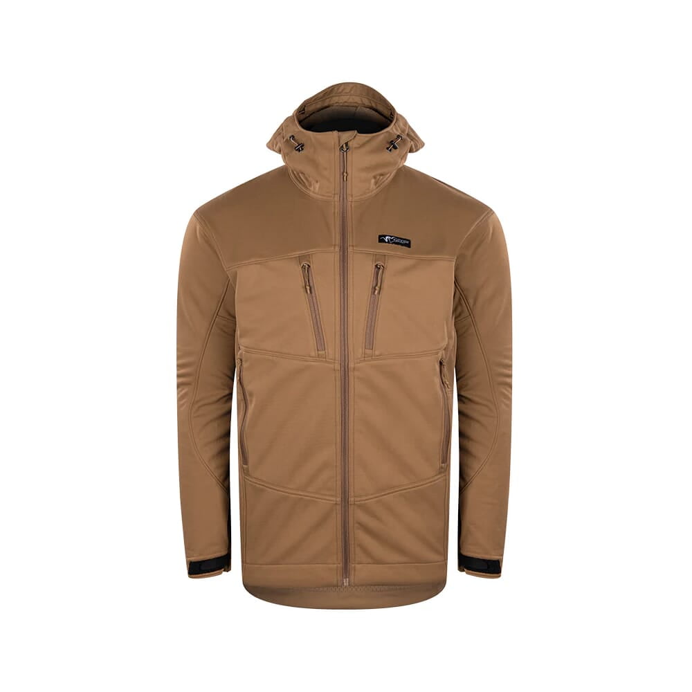 Stone Glacier Headwall Jacket, Fieldstone, Large, Windproof, Water-Resistant, Microgrid Fleece ...
