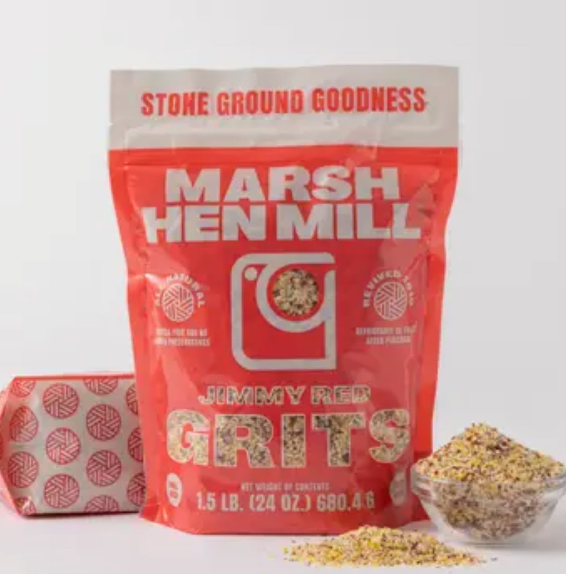 Stone-Ground Grits Marsh Hen Mill Jimmy Red - Walmart.com