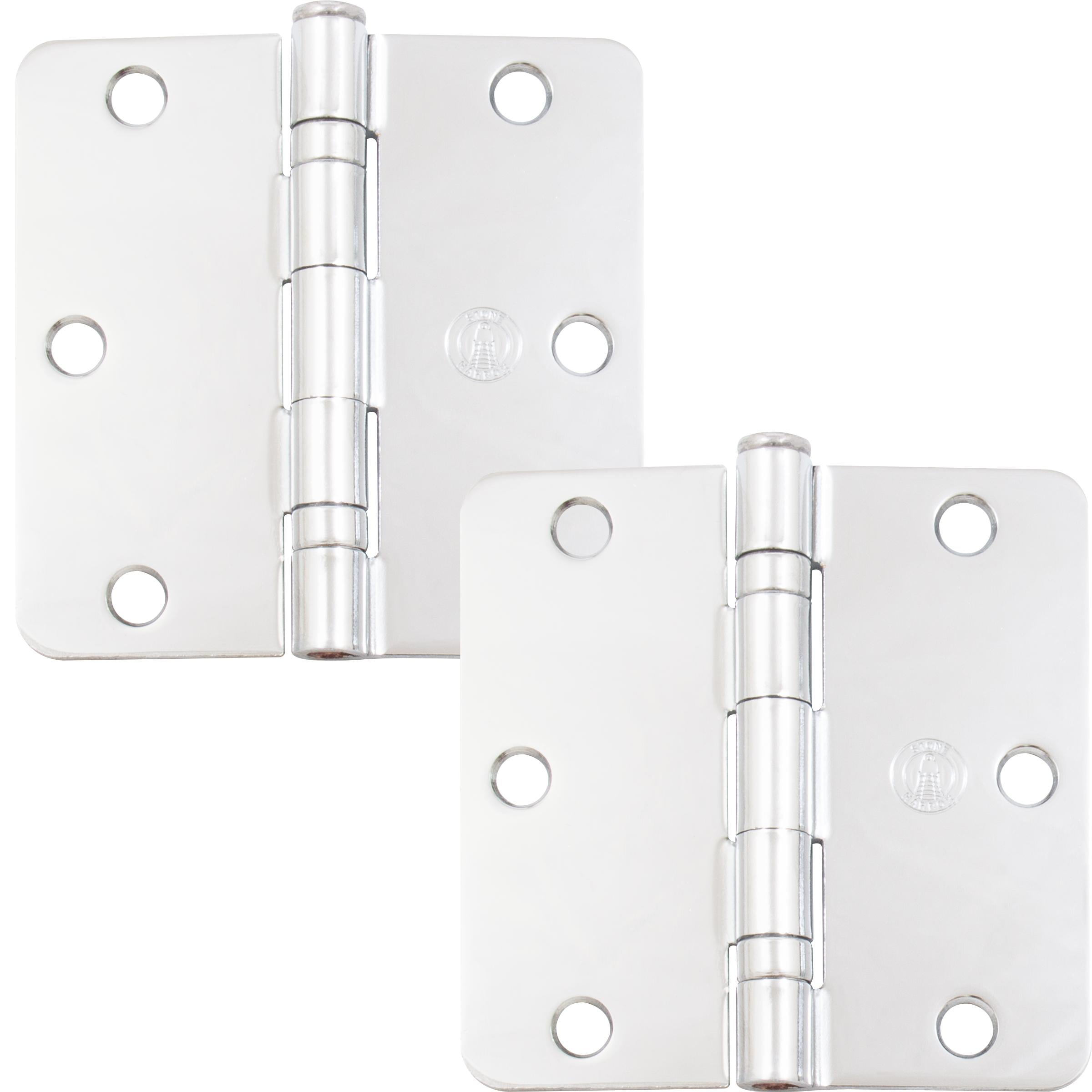 Stone Harbor Hardware 3-1/2" Ball-Bearing Door Hinges, 1/4" Radius ...