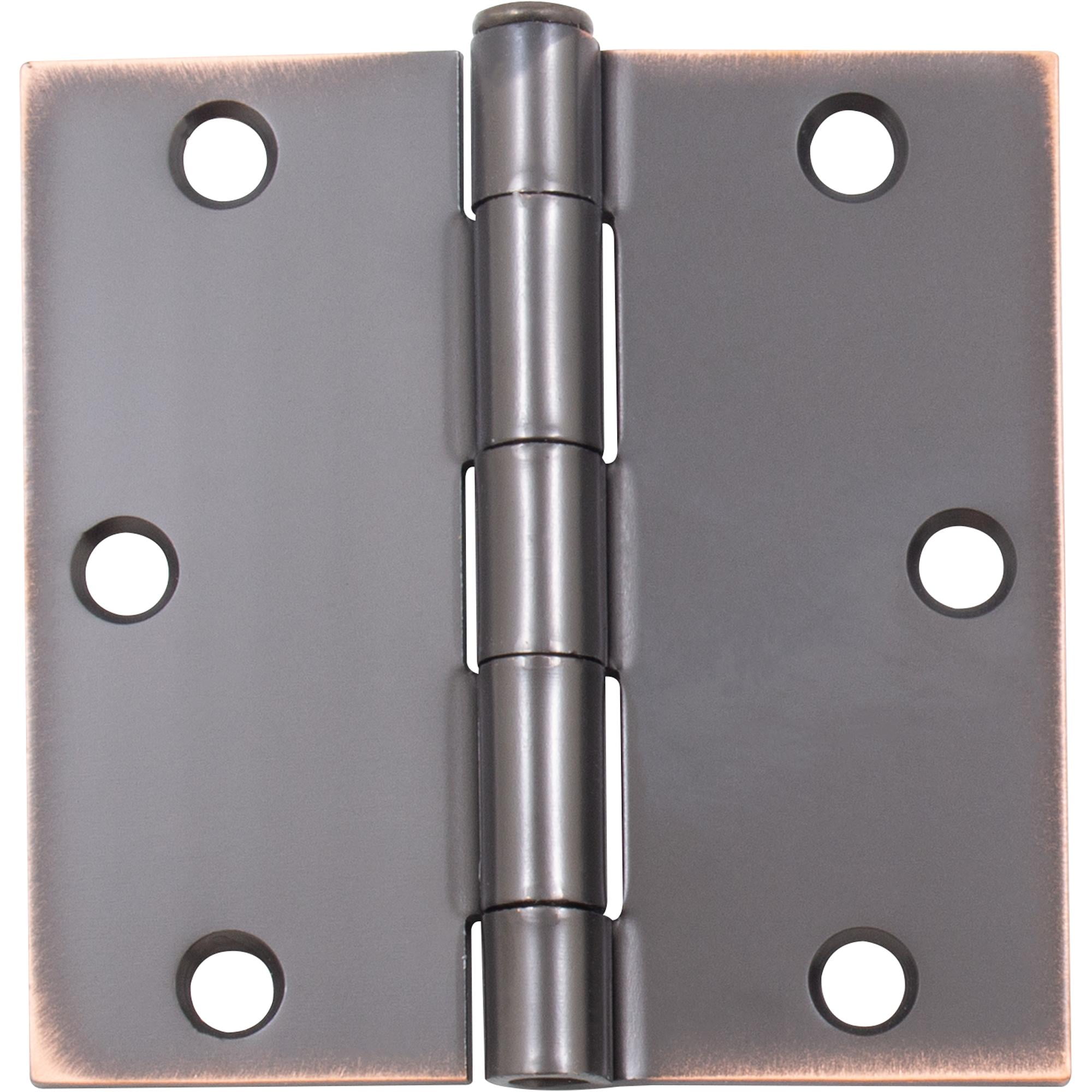 Stone Harbor Hardware 3-1/2" Door Hinges, Square Corner, Vintage Bronze ...