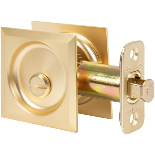 Stone Harbor Hardware Contemporary Square Pocket Door Lock, Privacy ...
