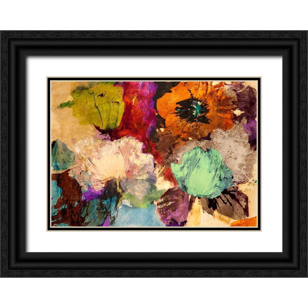 Stone, Jim 18x14 Black Ornate Wood Framed with Double Matting Museum ...