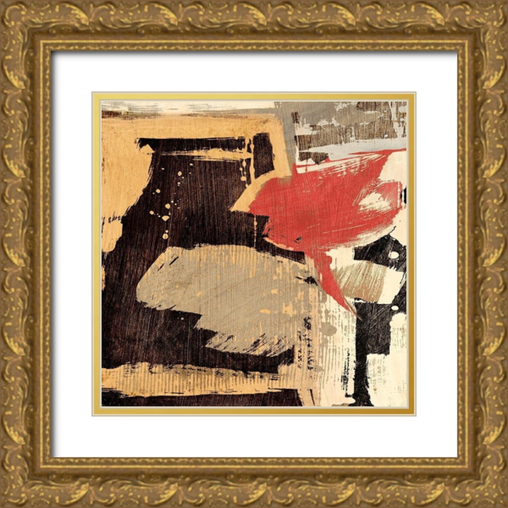 Stone, Jim 20x20 Gold Ornate Wood Framed with Double Matting Museum Art ...