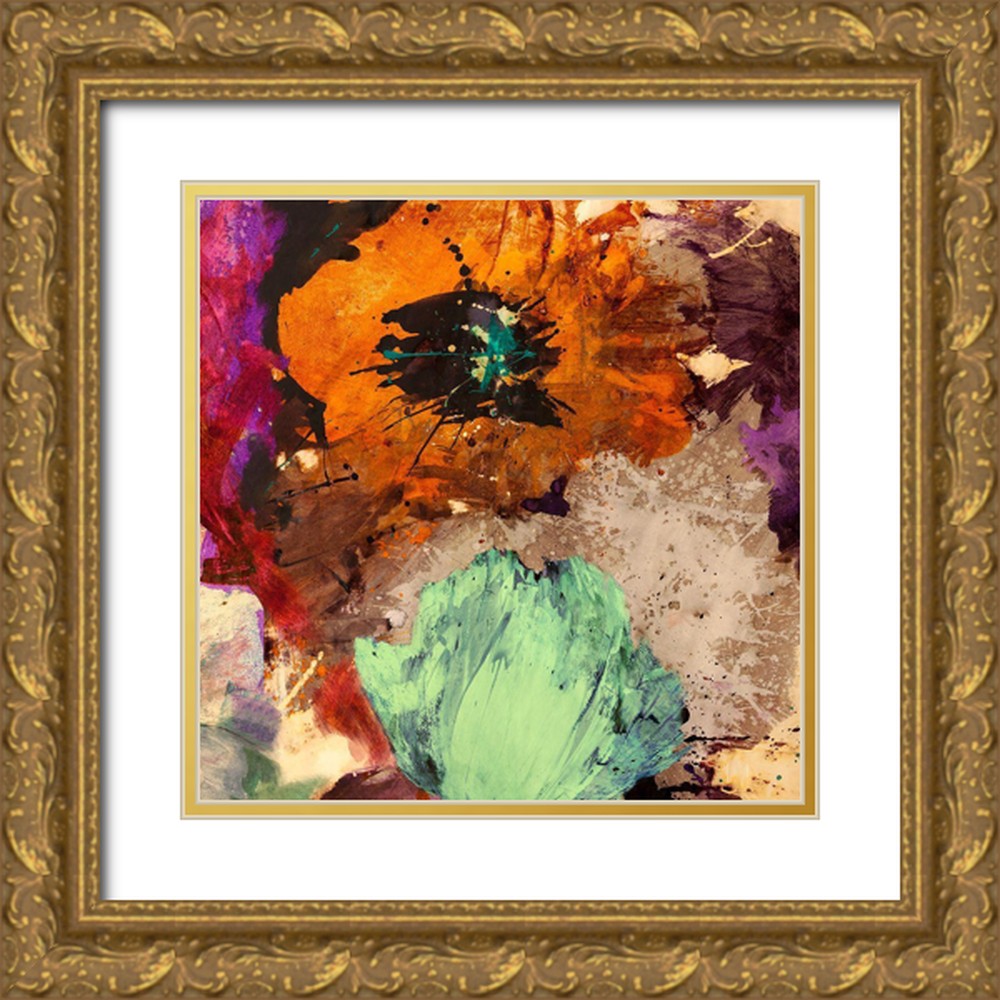 Stone, Jim 26x26 Gold Ornate Wood Framed with Double Matting Museum Art ...