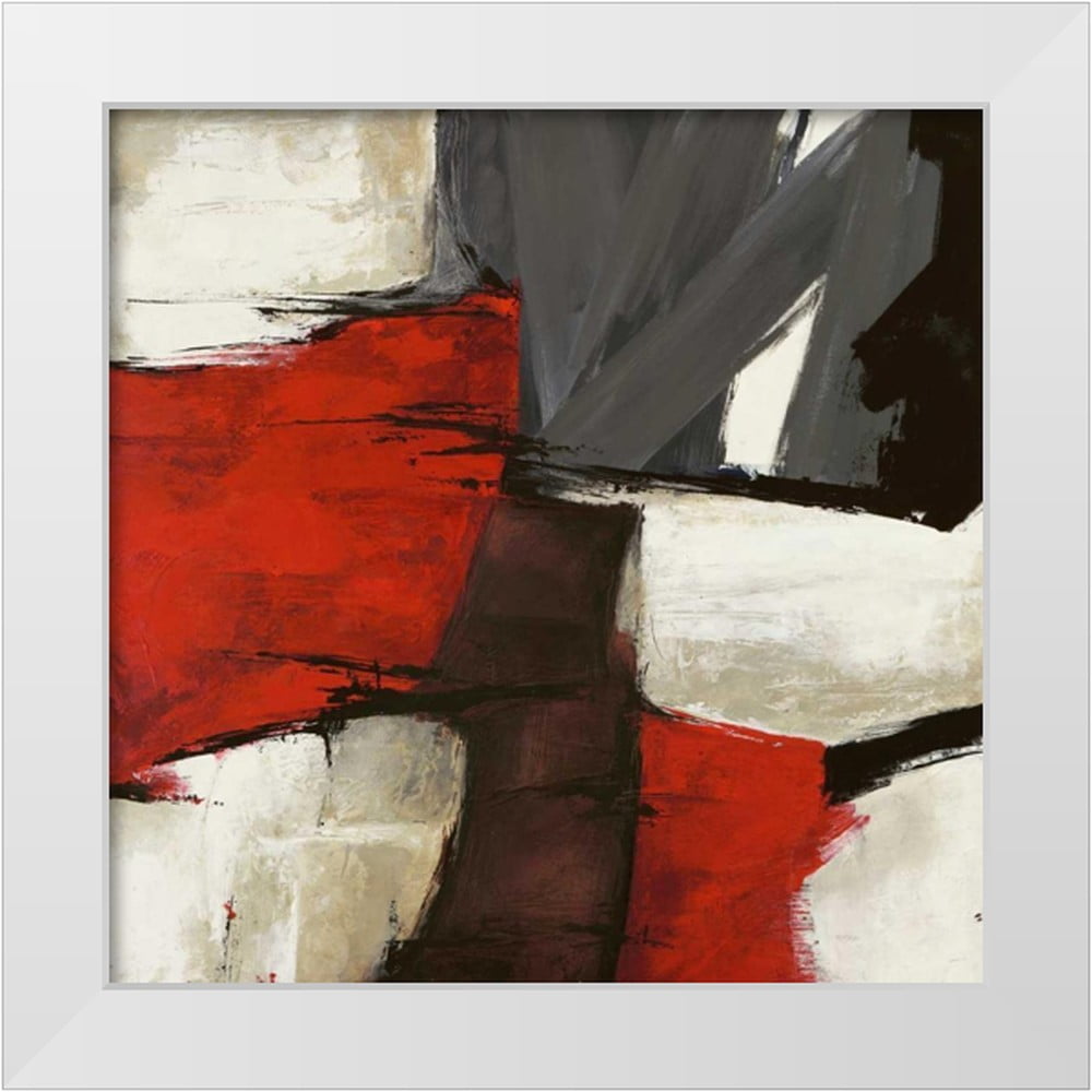 Stone, Jim 26x26 White Modern Wood Framed Museum Art Print Titled ...