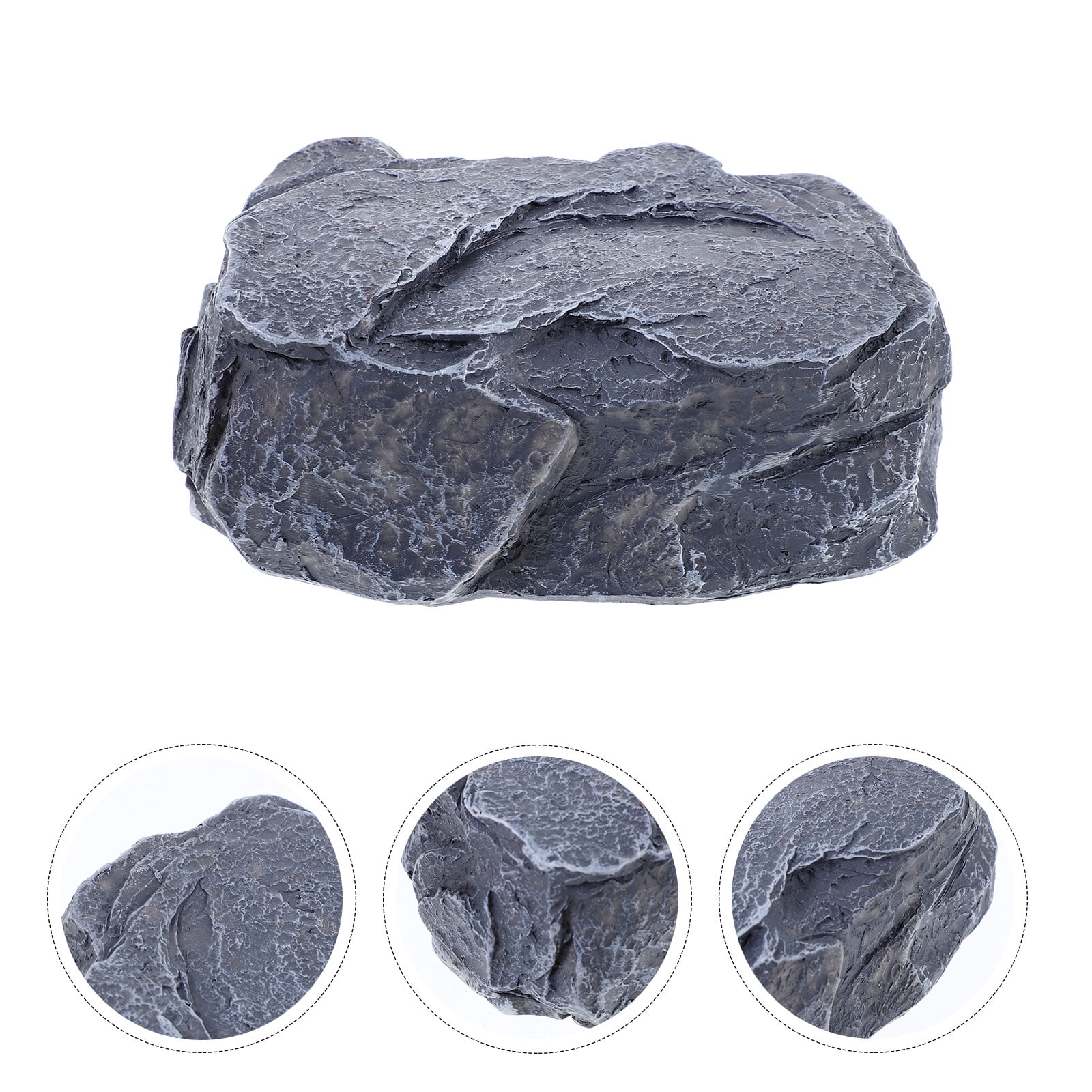Stone Key Hider Fake Stone Key Holder Stone Resin Key Storage Box for ...