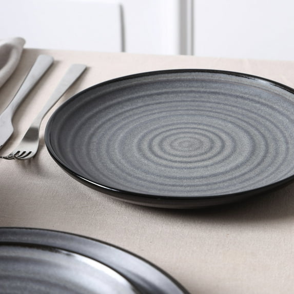 Free Shipping! Stone Lain Dua 4-Piece Ceramic Stoneware Dinner Plate ...