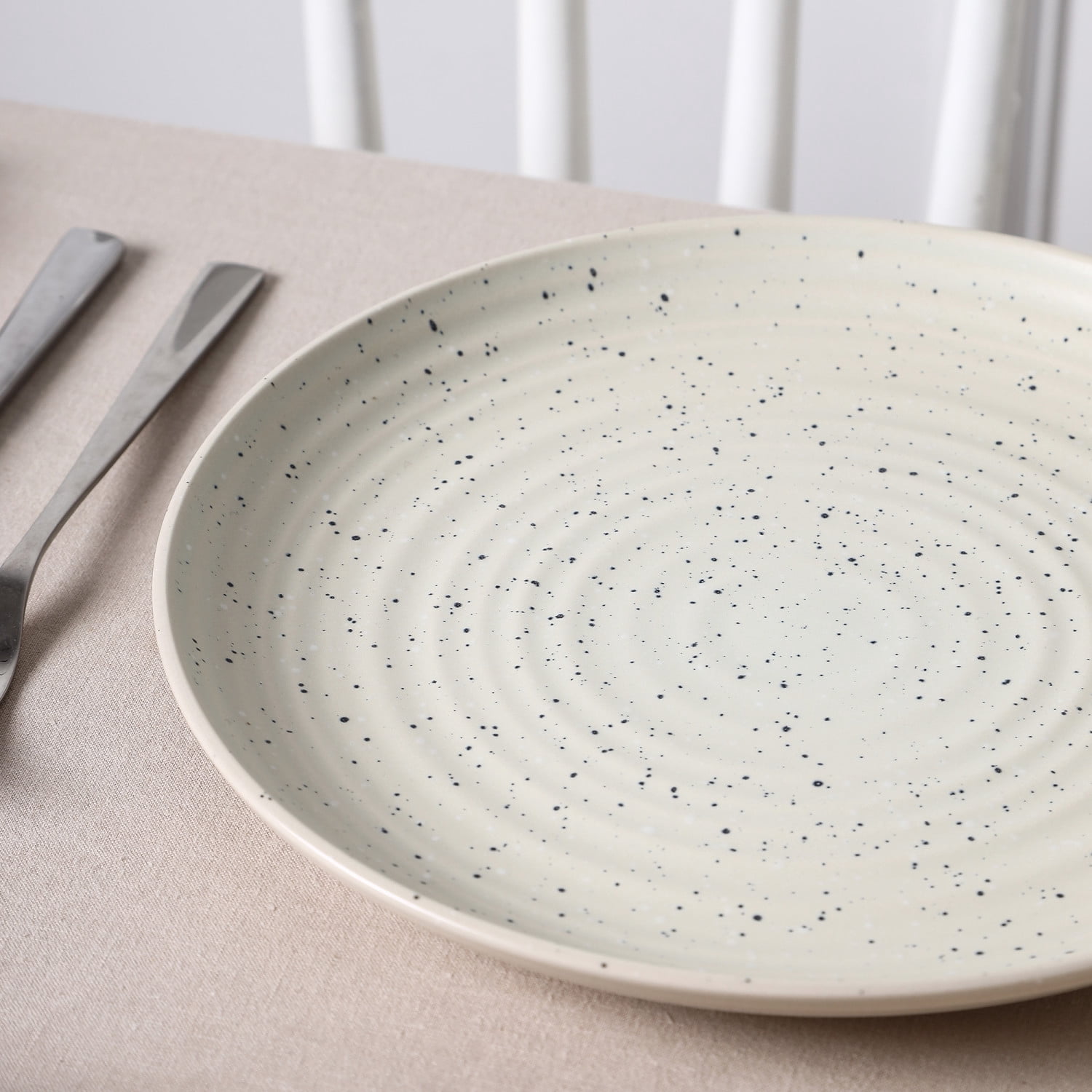 Stone Lain Dua Stoneware Dinner Plate Set - Walmart.com