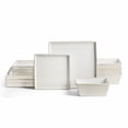 Stone Lain Grace 12-Piece Dinnerware Set Stoneware, Service for 4 ...