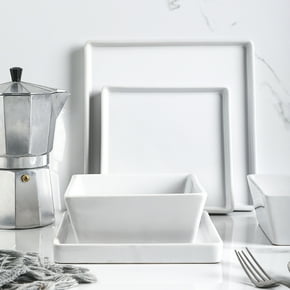 White Square Dinnerware