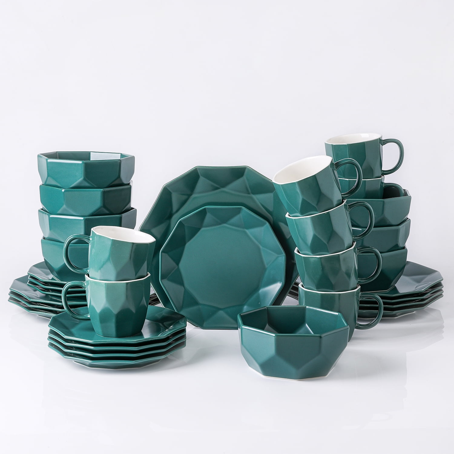 Stone + Lain Jamie Porcelain Collection Dinnerware Set, 32-Piece ...