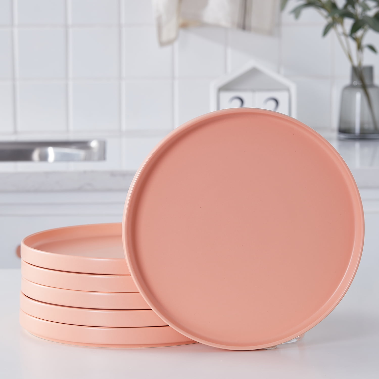 Stone + Lain Stella Porcelain Collection Dish Set, 6 Salad Plates ...
