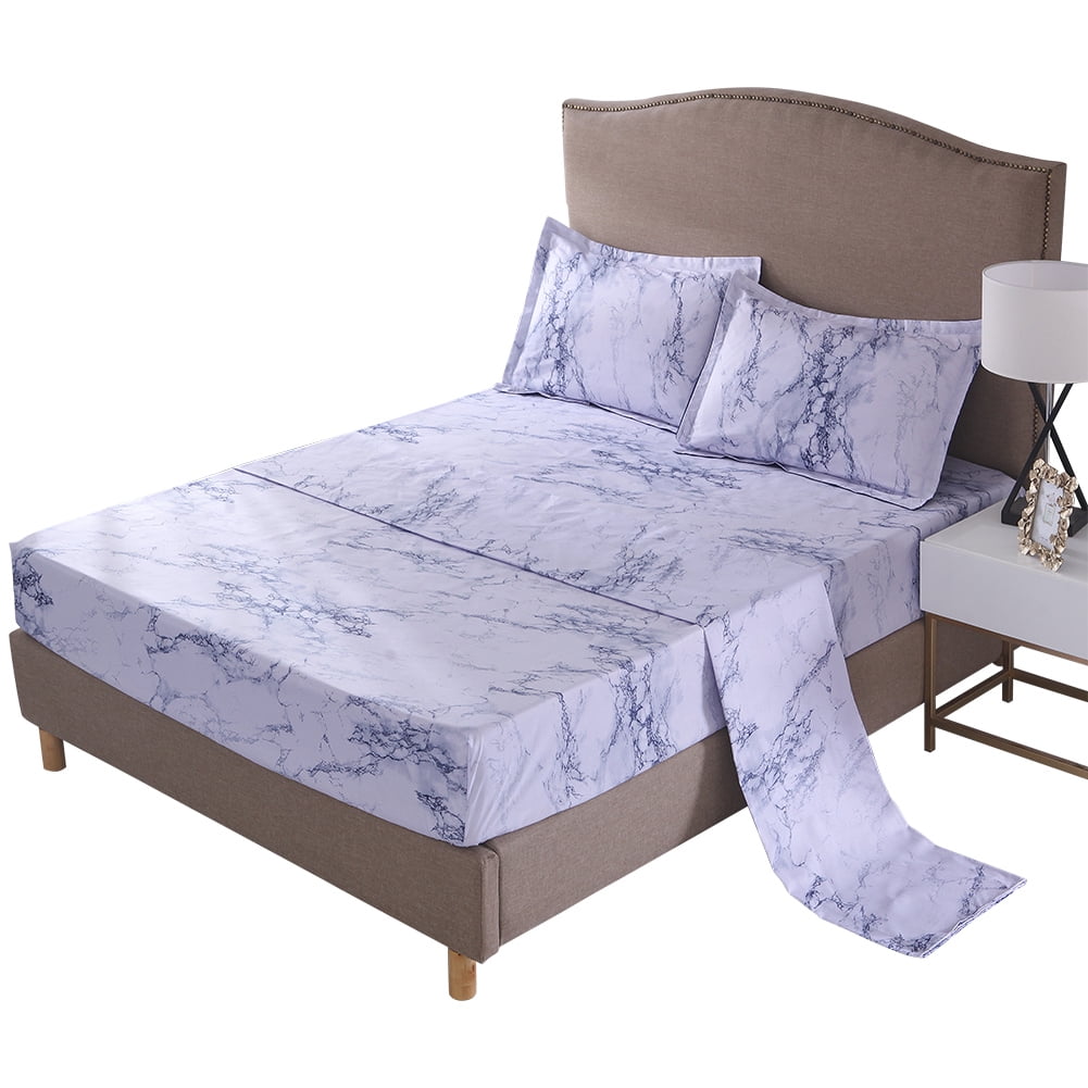Stone Pattern Bed Mattress 10-38cm with Fabric Sheet Set of Four for ...