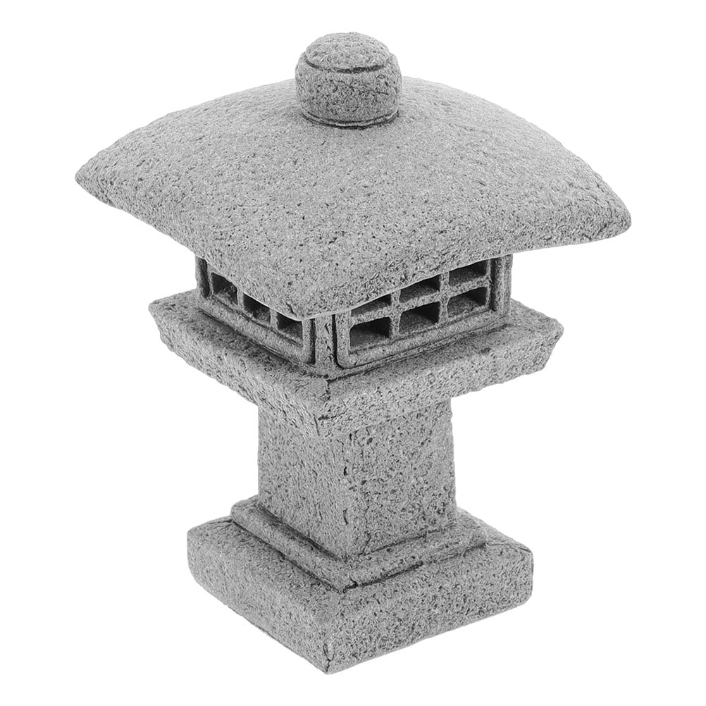 Stone Pavilion Statue Garden Landscape Decor DIY Bonsai Decor Garden ...