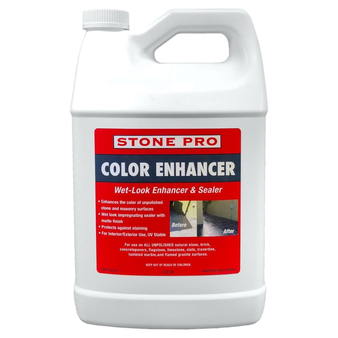 Stone Pro Color Enhancer Wet Look Sealer (Gallon) - Walmart.com