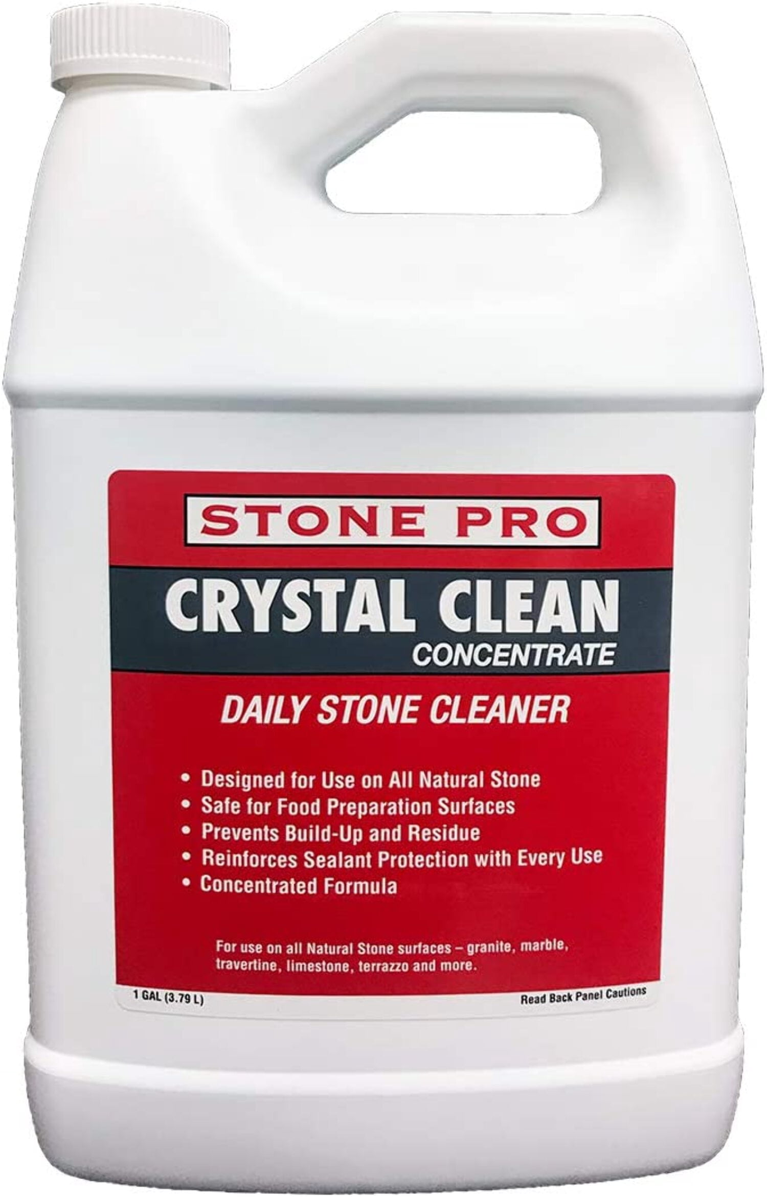 Stone Pro Crystal Clean Indoor Cleans and Reinforces Sealant Hard ...