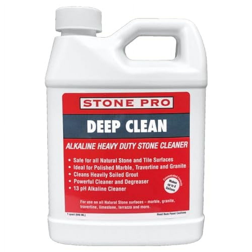 Deep Clean Cleaner & Degreaser for Tile & Stone Non-Acidic Alkaline ...
