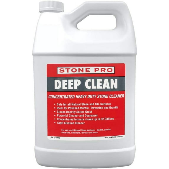 Stone Pro Deep Clean NON-Acidic Alkaline Cleaner Concentrate For ...