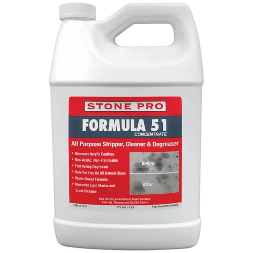 Stone Pro Formula 51 Gallon Concentrate - Heavy Duty Cleaner ...