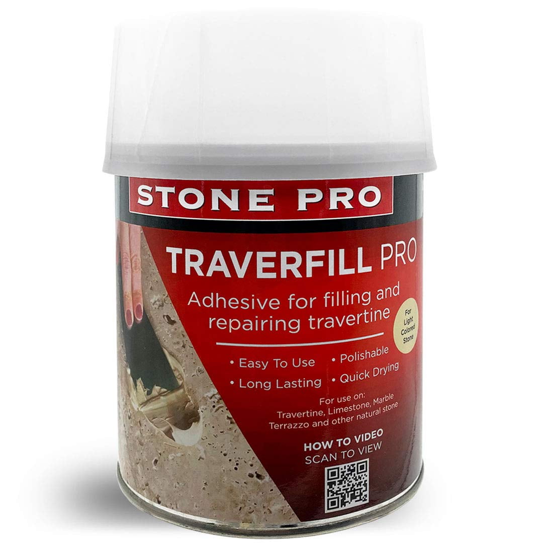 Stone Pro, Traverfill Pro Adhesive - Fill & Repair Travertine ...