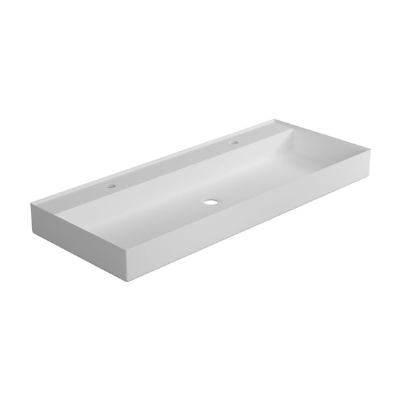 Stone Resin Solid Surface Bathroom Vanity Basin Sink - Walmart.com