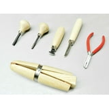 Stone Setting Tool Kit Bezel Roller Burnisher Plier Prong Pusher ...