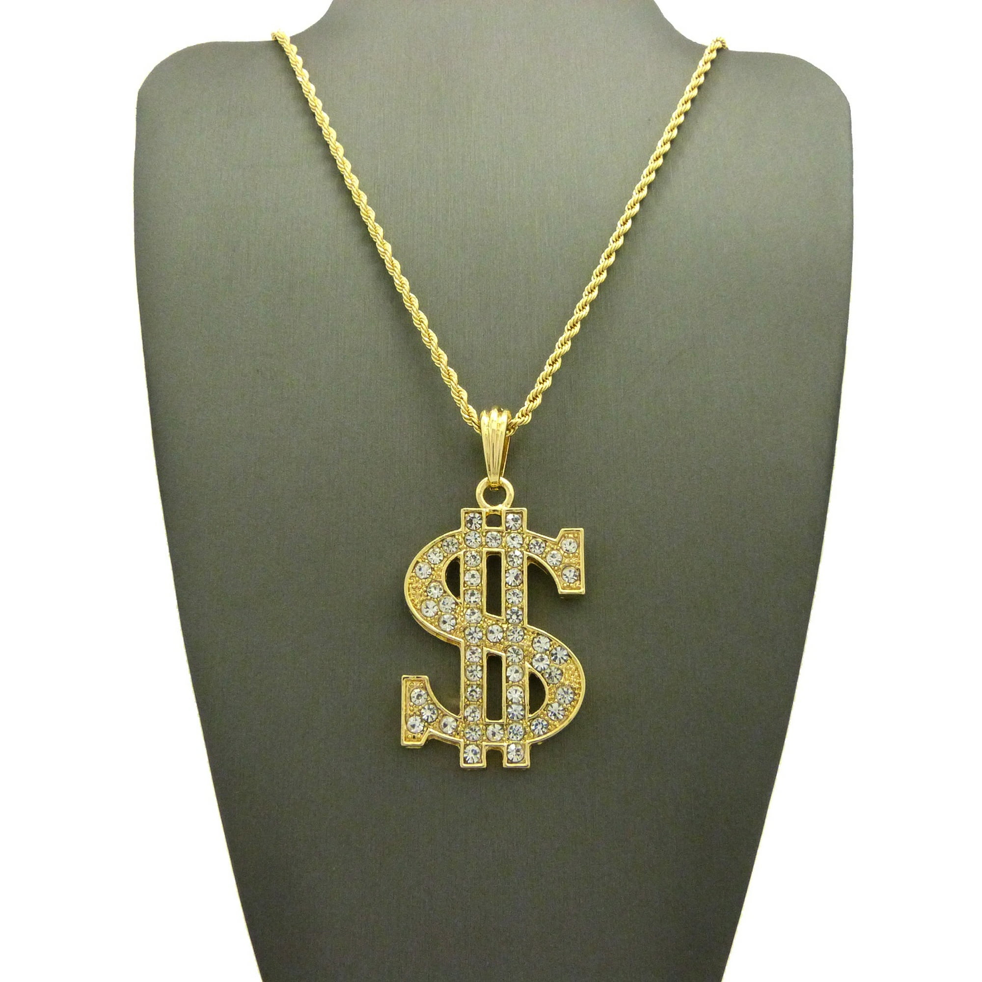Gold Dollar Sign Chain
