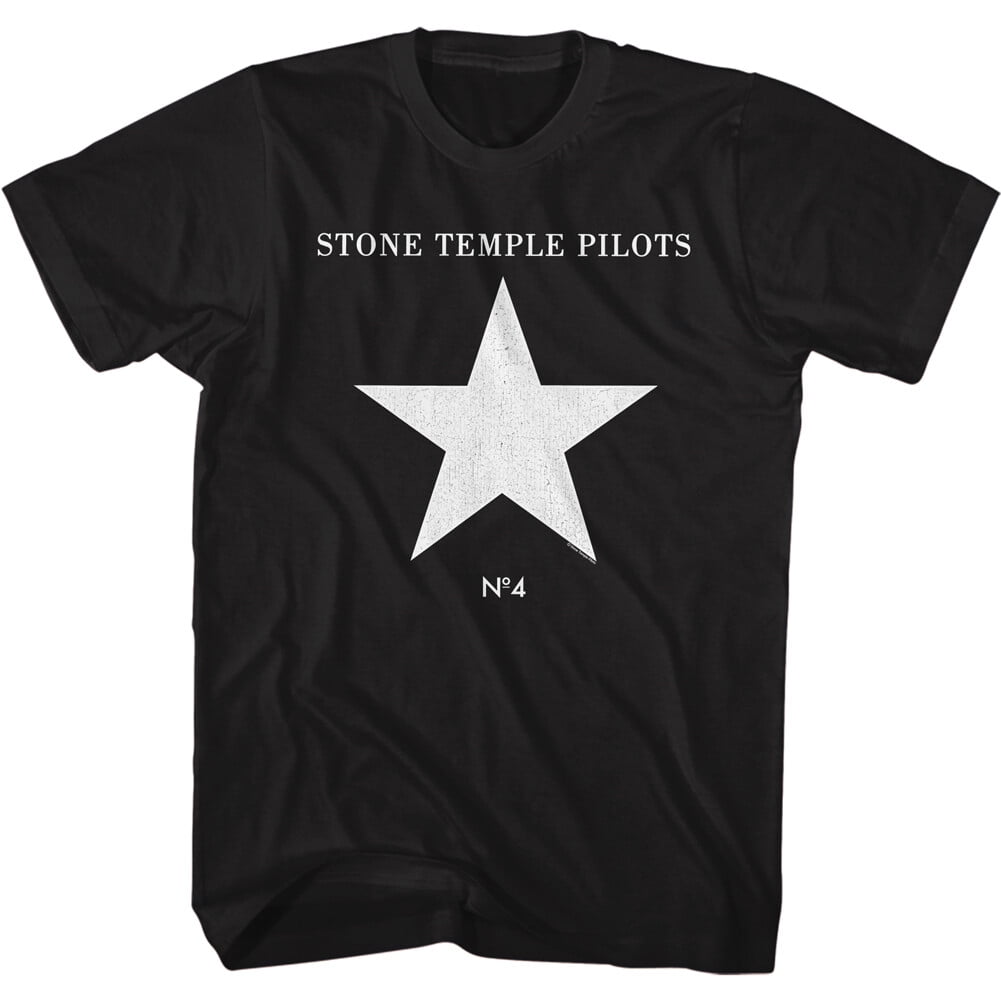 Stone Temple Pilots No 4 Album Cover Men's T Shirt Rock Band Music ...