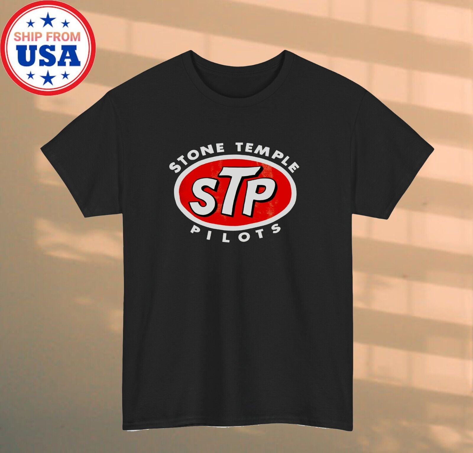 Stone Temple Pilots STP Men's Black T-shirt Size S-5XL - Walmart.com