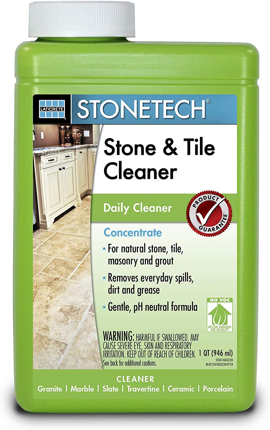 Stone & Tile Cleaner, 1 Quart/32OZ (946ML) Bottle - Walmart.com